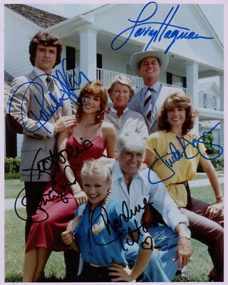 Dallas cast signed 8x10 11x14 reprint Photo Signed Reprint reprint auto ...