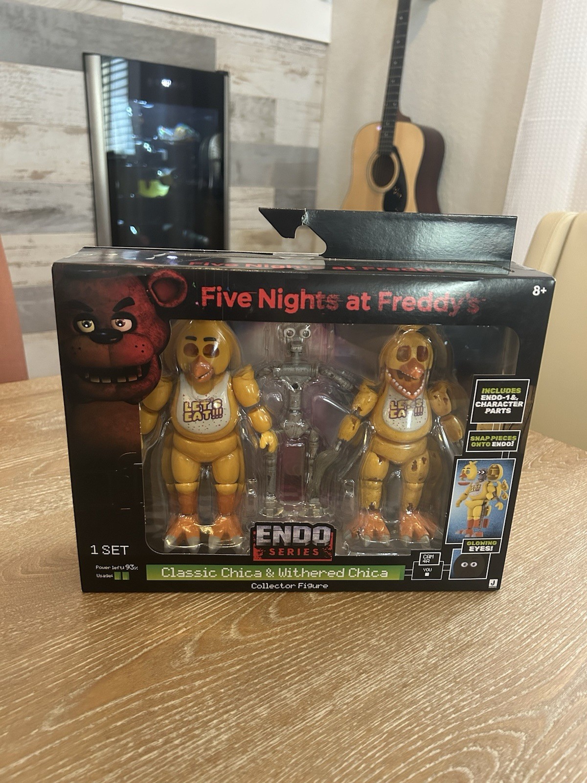 JAZWARES FIVE NIGHTS AT FREDDYS FNAF CHICA WITHERED CHICA ENDO SERIES ...
