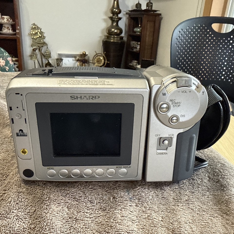 Sharp Viewcam VL-E660U 8mm Video8 Video Camera Camcorder | eBay