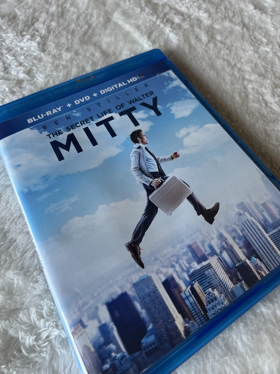 The Secret Life Of Walter Mitty Blu Ray Cover