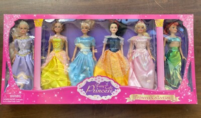 Vintage Disney Fairy Tale Princess Collection Dolls Rapunzel, Ariel ...
