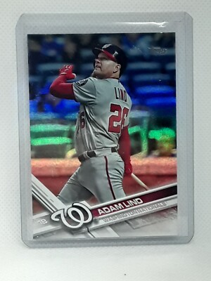 Adam Lind 2017 Topps Update Baseball - Rainbow Foil #US36 - Washington ...