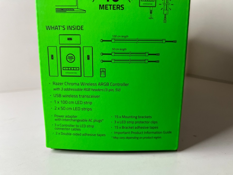 Razer Chroma Light Strip Set RZ34-04020100-R3UA RGB Controller + Light ...