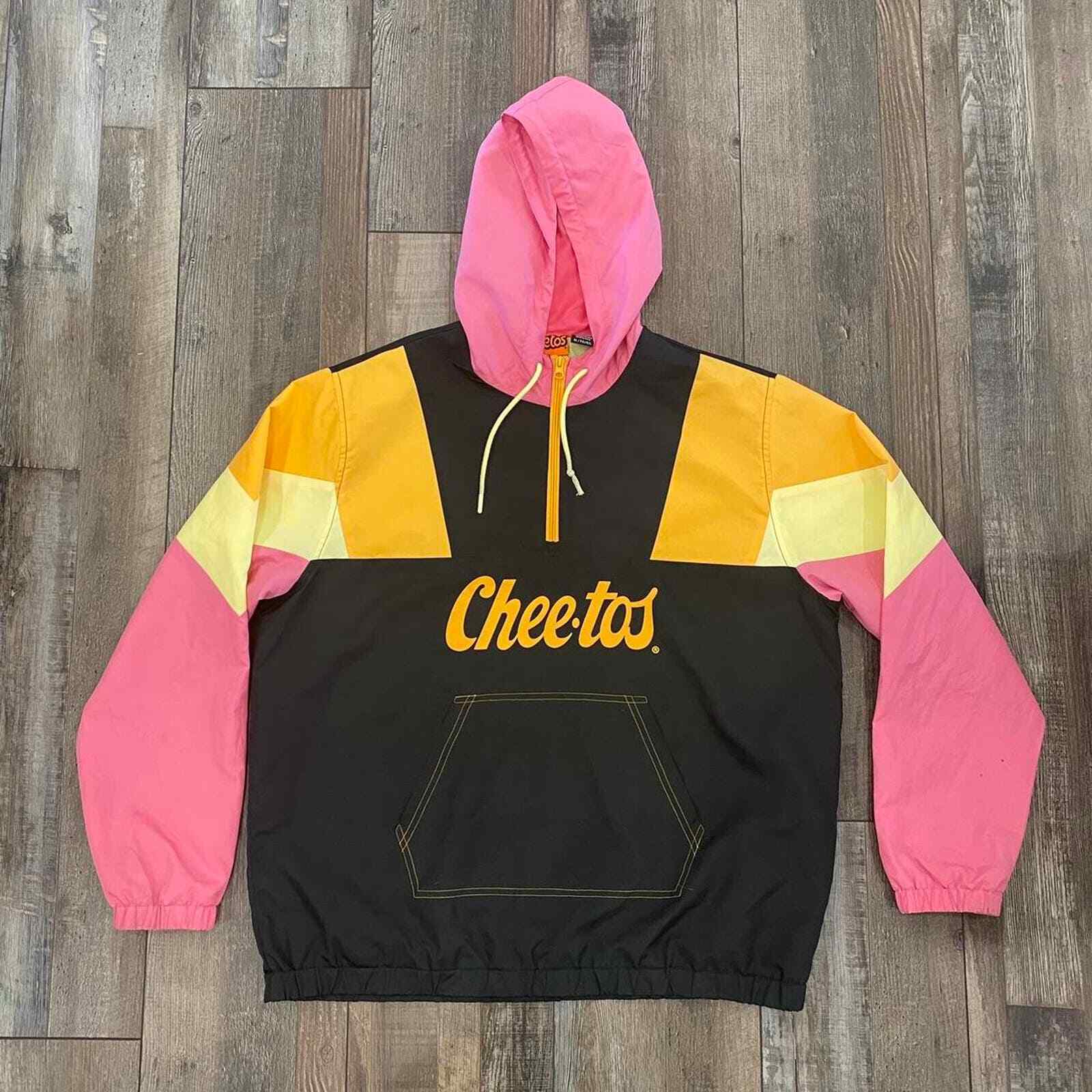 Rare Cheetos Merch Chester Cheetah Windbreaker - Gem