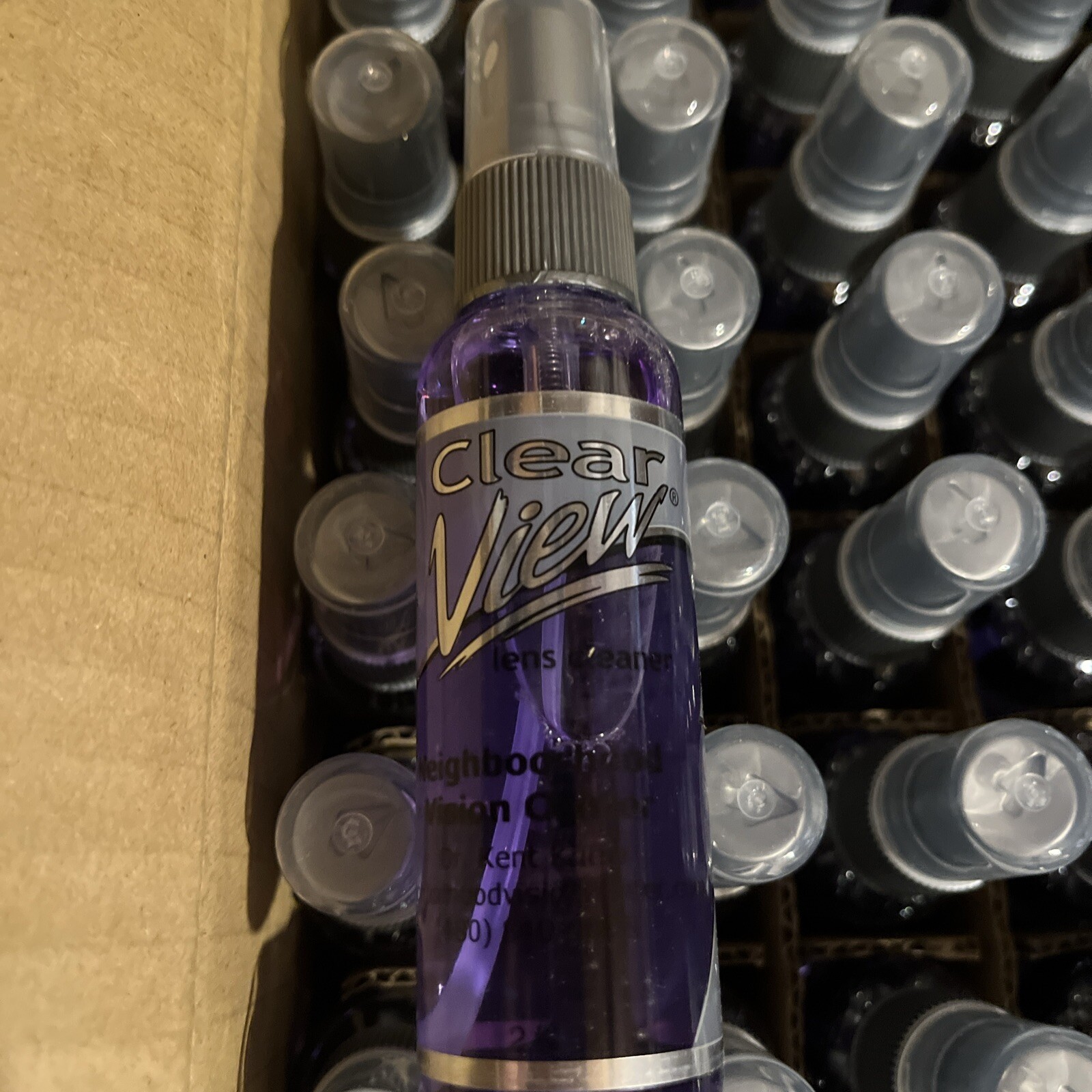 Clear View Lens Cleaner Anti Streak Anti Static 2 Oz Lot Of 50 New | eBay