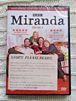 MIRANDA - SERIES 2- BBC (DVD) R-2- NEW AND SEALED-FREE POST WITHIN ...