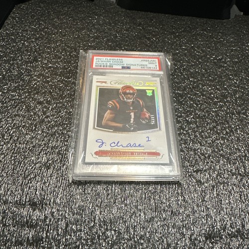 2021 Panini Flawless - Rookie Shadow Signatures #RSS-5 Ja'Marr Chase ...