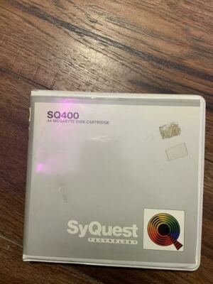 Syquest Technology Sq400 44 megabyte disk cartridge (AM-501) | eBay