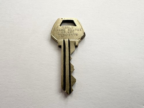 Original World Trade Center Embossed Key WTC Twin Towers 9/11 September ...