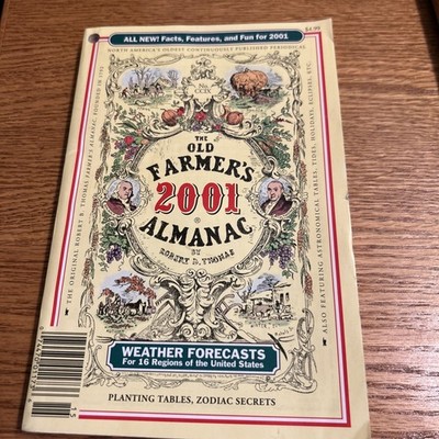 The Old Farmer's Almanac 2001 Paperback Robert B. Thomas | eBay