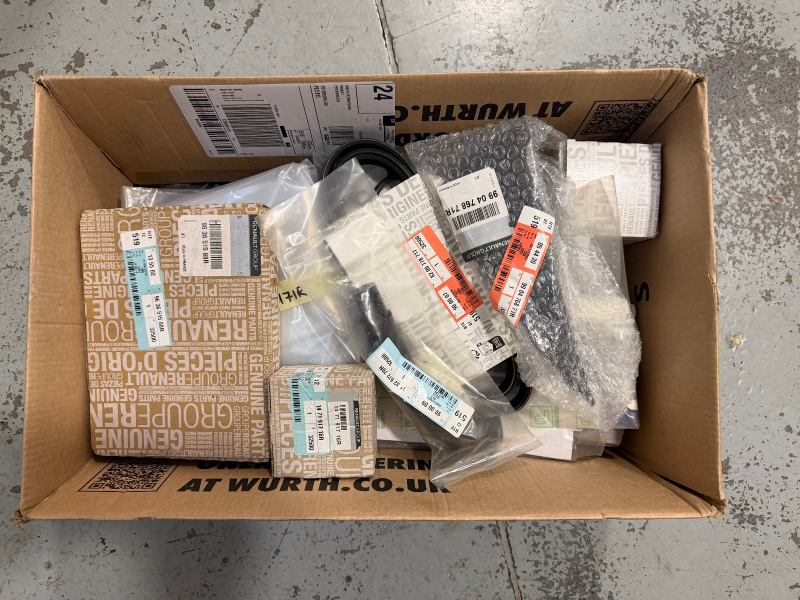 Genuine Renault Parts Box Job Lot | eBay UK
