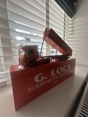 WSI G Lock Scrap Metal DAF XG+ 1.50 Scale Model Truck Similar to Tekno ...