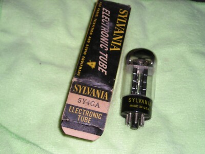 One NOS and Tested Sylvania 5Y4GA Rectifier Tube | eBay
