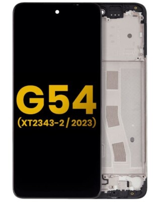 OEM LCD Display Assembly with + Frame Compatible for Moto G54(XT2343 ...