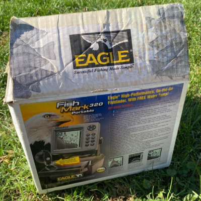 Eagle Fishmark 320 Fish Finder System Set portable Fish Mark Tested ...