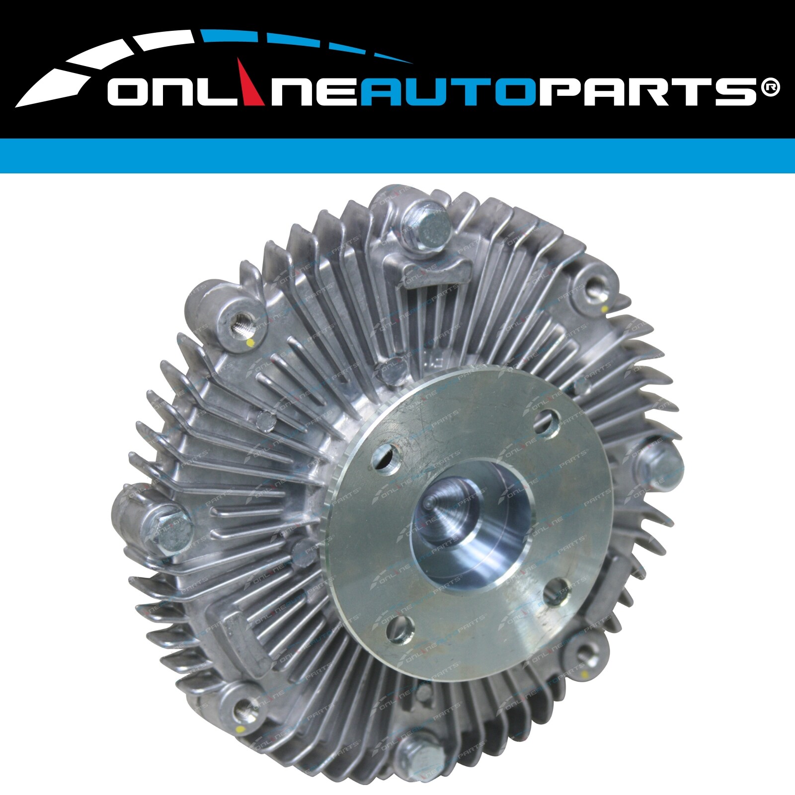 Viscous Fan Clutch Coupling + Blade for Patrol GQ 6cyl 4.2L TD42 Diesel ...