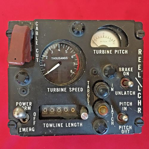 COOL & INTERESTING!USN/USMC F-8U "Crusader" TOW-TARGET Control Panel ...
