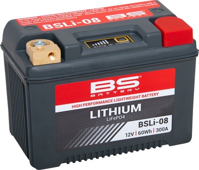 Batterie Lithium BS Battery BSLI-08 KAWASAKI JS 440 1991 | eBay