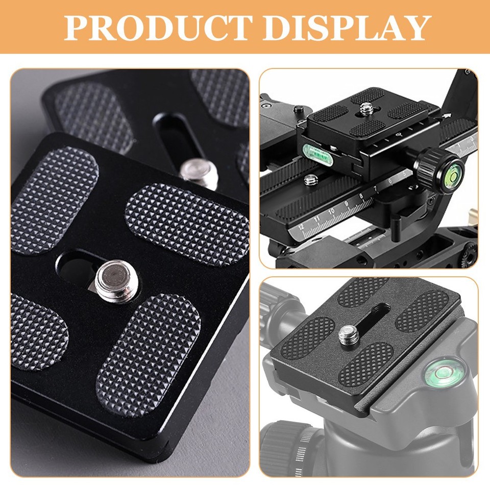 2 Pcs Tripod Mounting Plate Replacement Camera For Quick Release | eBay ...