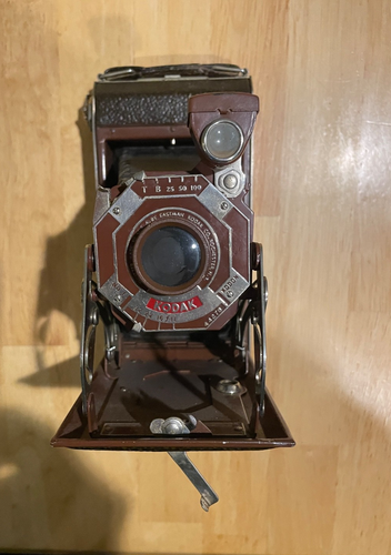 Kodak Six-16 Folding Camera 616 Film...TESTED SHUTTER WORKS... | eBay