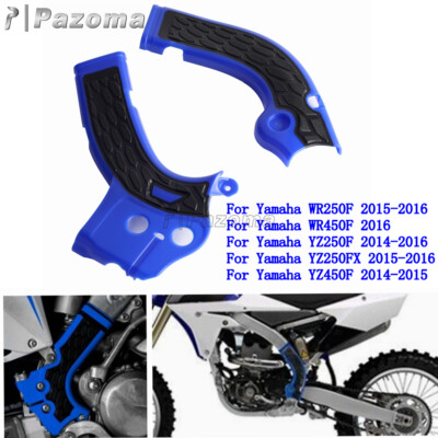 Dirt Bike Pair Frame Guards Protector Fits Yamaha WR250F WR450F YZ250F ...