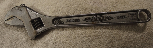 10" Diamond Calk Horseshoe Diamalloy adjustable wrench VTG tool Duluth ...