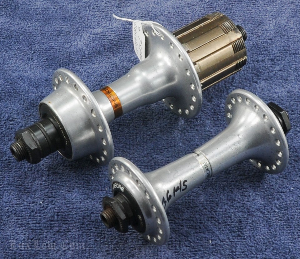 Vintage Old School Shimano MTB Bike HUBS XTR XT DX LX 32h 36h Mountain ...