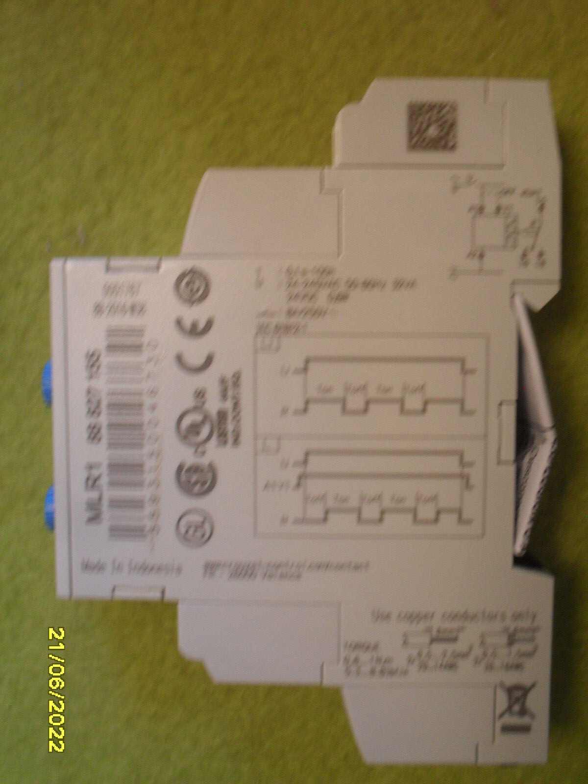 Crouzet MLR1 Zeitrelais Multifunktional 1 St. Zeitbereich: 0.1 s - 100 ...