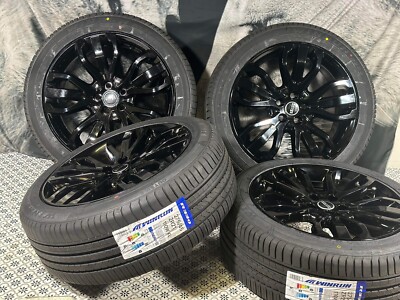 21" Range Rover Sport Factory Wheels Gloss Black Tires OEM Set 72254 ...