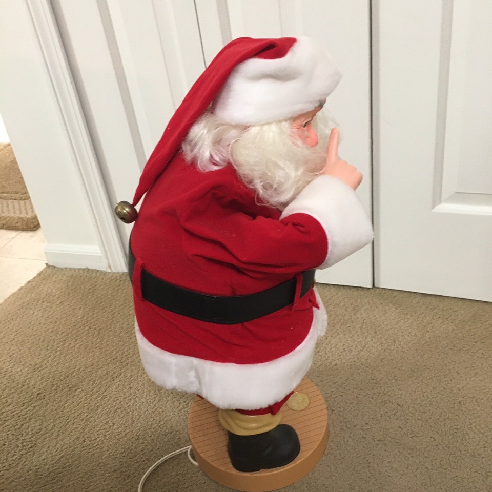 Coca Cola Animation Collection Santa w/ Movement + Print &Box -no Dog ...