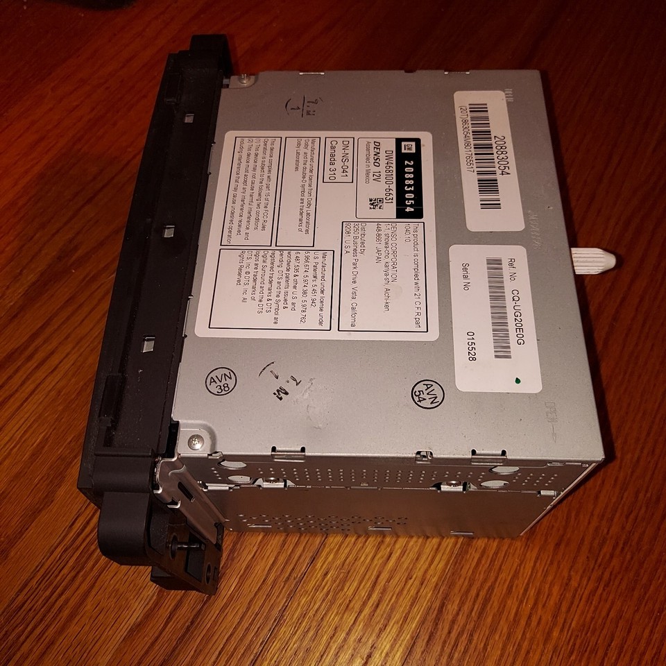 Chevy Avalanche 2011 Factory Stereo NAV Navigation USB CD - DVD Radio ...