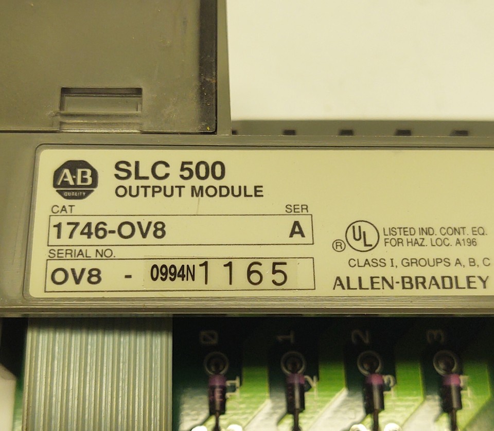 1746-OV8 Allen Bradley SLC 500 DC Sink Output 1746OV8 | eBay
