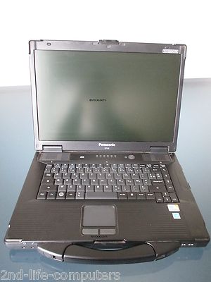 Panasonic CF-52 MK2 Toughbook WIN7 - C2D 2,26Ghz 2GB - 160GB 15 ...