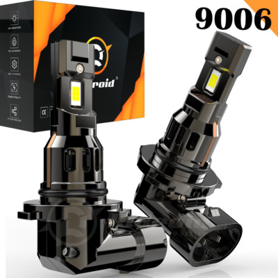 RIDROID 9006 HB4 LED Headlight 6000K White Low Fog Beam Light Bulbs ...
