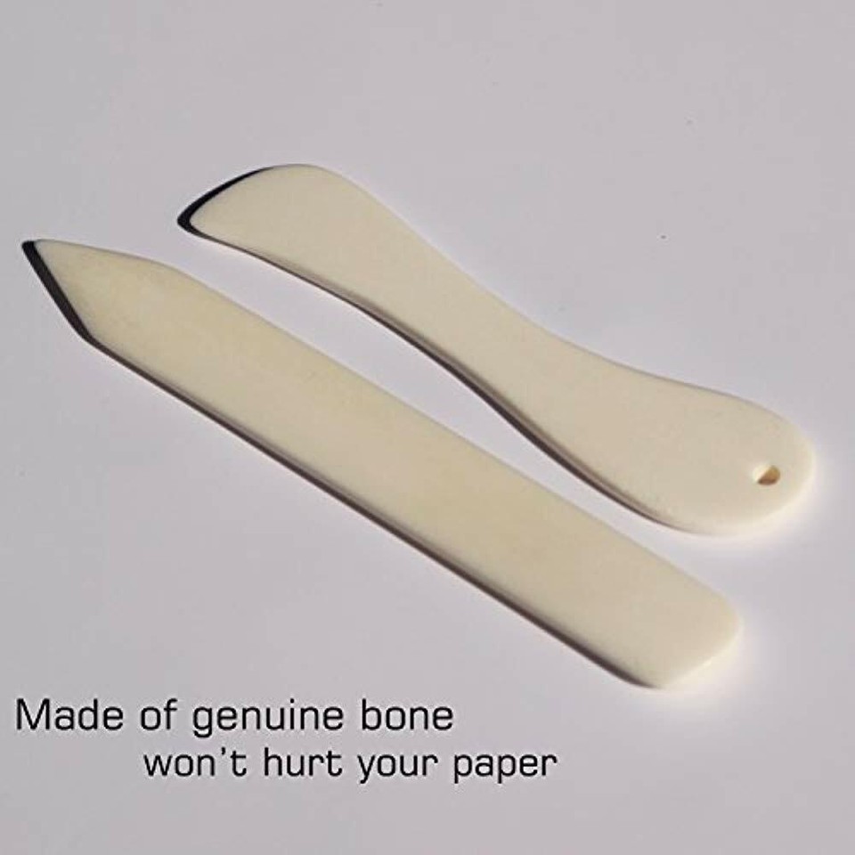 Scrapbooking Tools Genuine Bone Folder Paper Creaser Set Folding ...