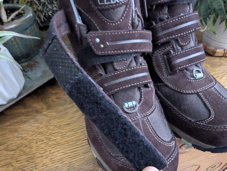 LL Bean Women 9 Wide Tek 2.5 Waterproof Primaloft 200G Brown Suede 3 ...