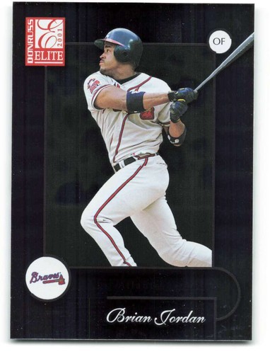 2001 Donruss Elite #104 Brian Jordan NM-MT Braves | eBay