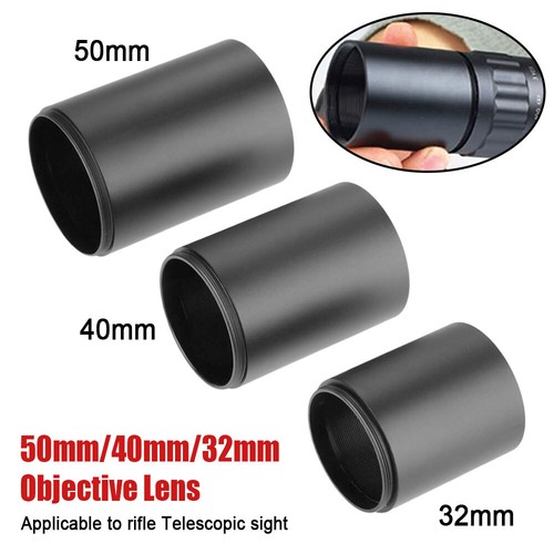 32mm/40mm/50mm Hunting Scope Sun Shade Tube Lens Hood for Telescope ...