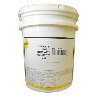 High Strength Concrete Mix Pail 50 lb. | eBay