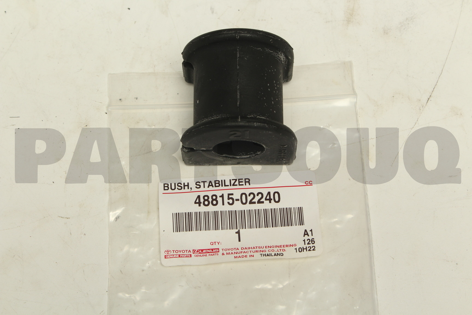 4881502240 Genuine Toyota BUSH, FRONT STABILIZER BAR, NO.1 48815-02240 ...