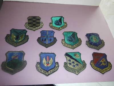 LOT OF 10 ASSORTED US MILITARY PATCHES # 7 ALL MINT | eBay