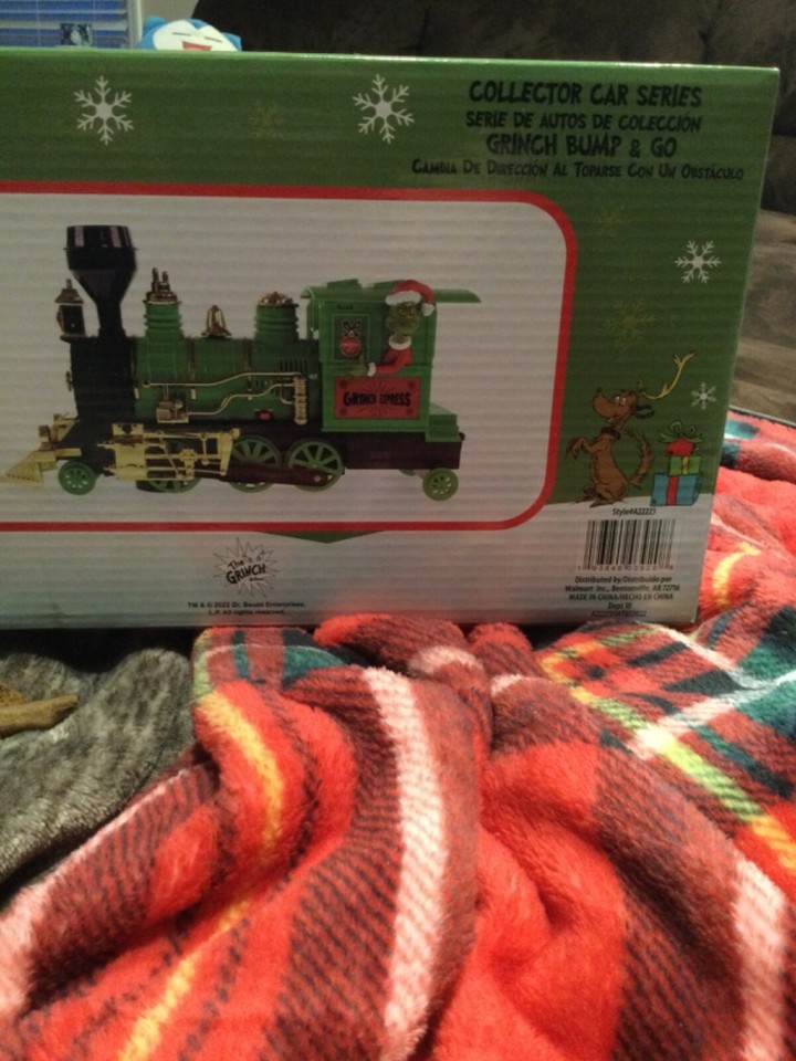 Dr Seuss The Grinch Christmas Conducto Train collector Car Series Bump ...