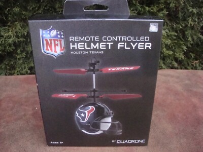 NFL Houston Texans Remote Controlled Helmet Flyer by Quadrone | eBay
