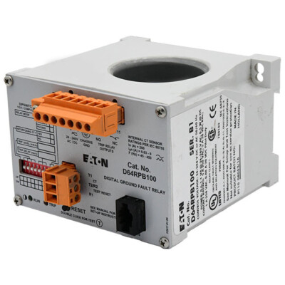 D64RPB100 Eaton/Cutler Hammer Digital Ground Fault Relay Unit -SA | eBay