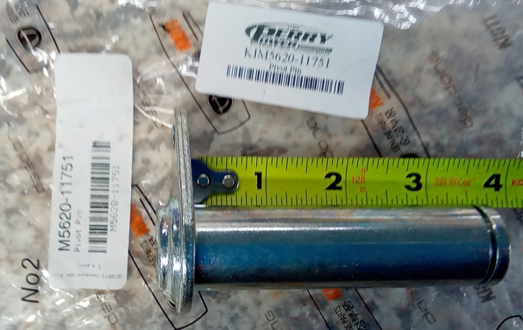 New Genuine OEM KIOTI M5620-11751 Loader Boom Pivot Pin M25 x 85L for ...