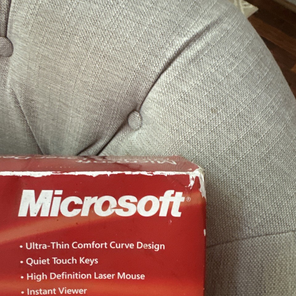 Rare Microsoft Laser Desktop 6000 v2 Wireless Keyboard Sealed Brand New NOS 885370428407| eBay