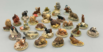 Peter Fagan Colourbox Scotland 27 Vintage Wildlife Animals Miniature ...