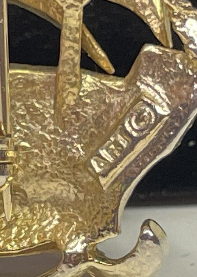 Stunningly Adorned Conquistador Pirate Ship Pin Brooch By ART#79 | eBay