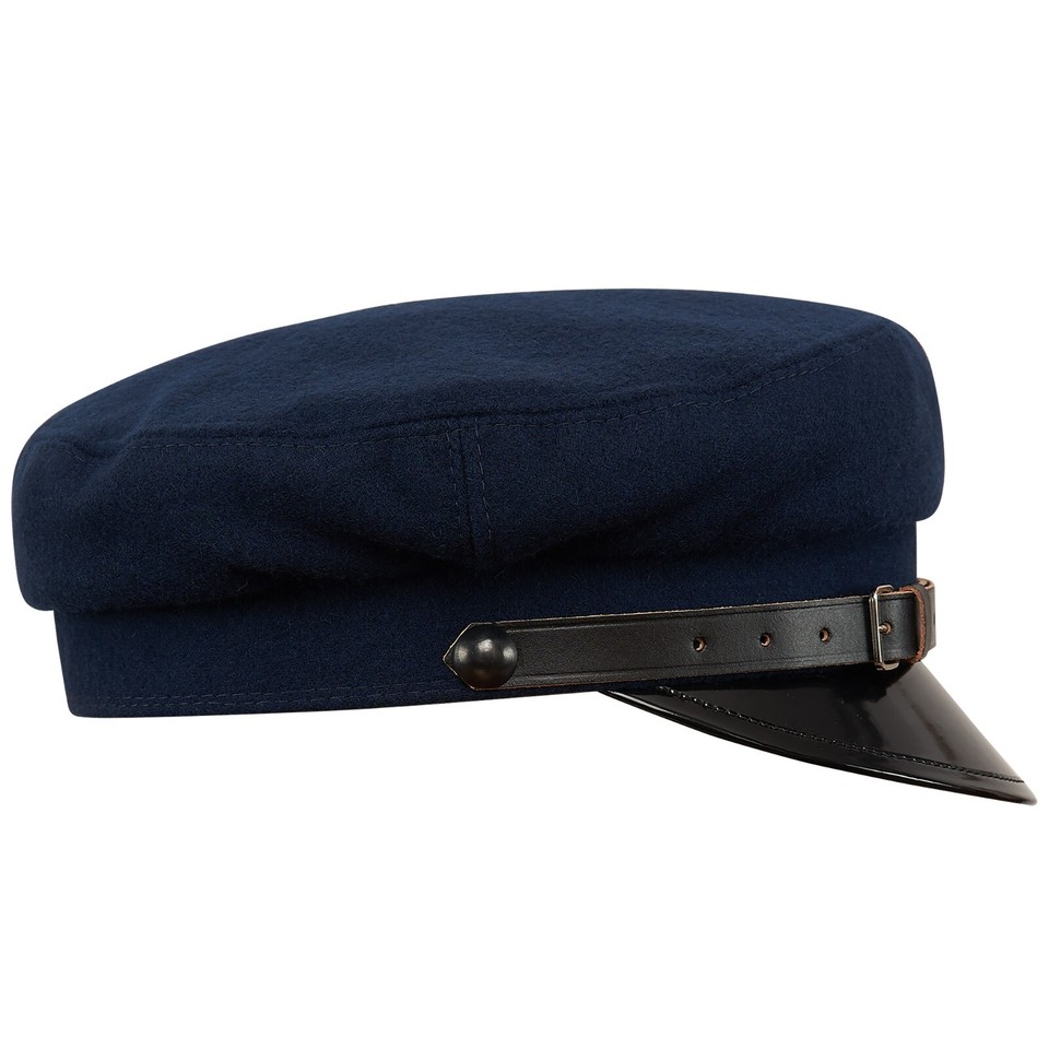 Sterkowski DANUBE MOD 1 Wool Fiddler Cap Peaked Vintage Elegant Mens ...