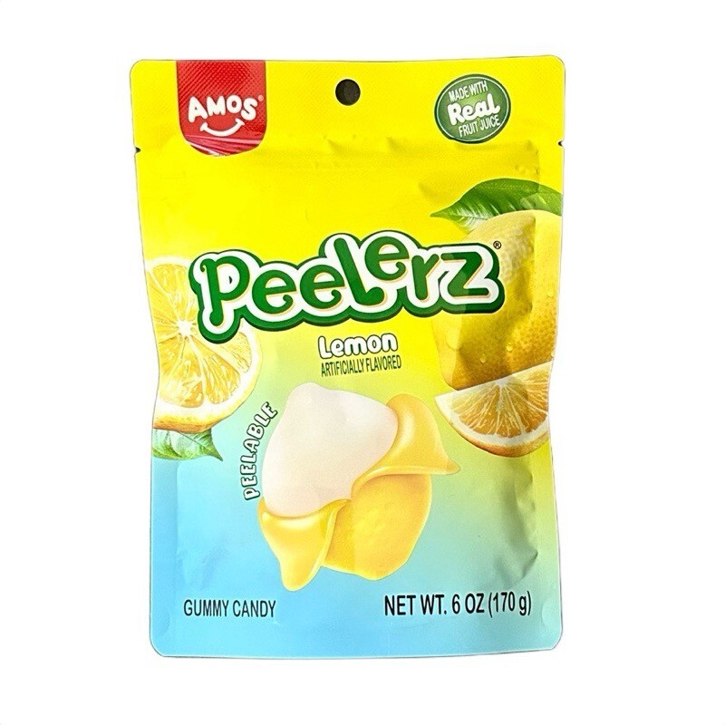 AMOS 6oz Peelerz Peelers Peelable Fruit Gummy Viral Tiktok Candy ...